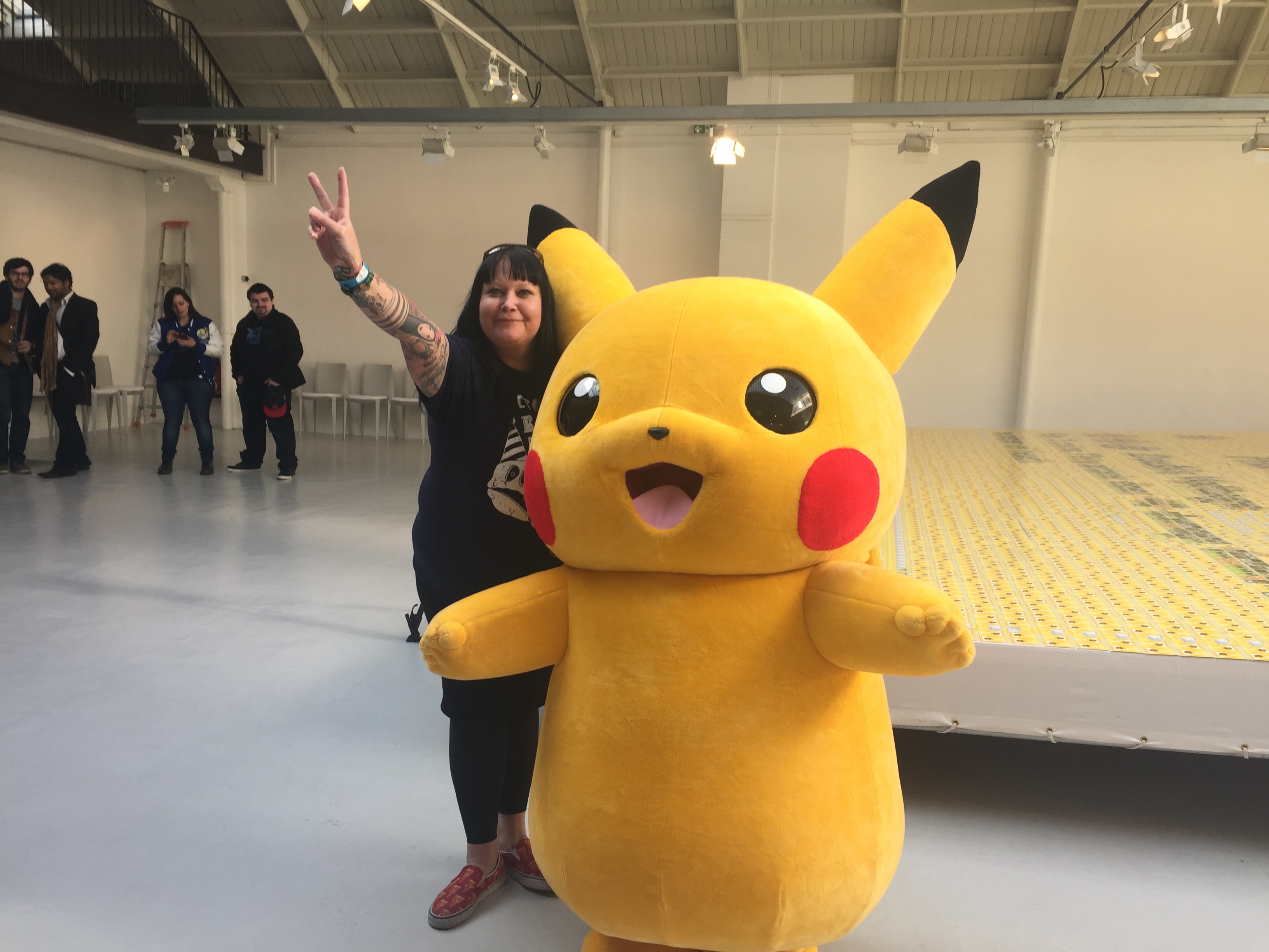 Behold the 30ft tall Pikachu made out of almost 13,000 Pokémon cards ...