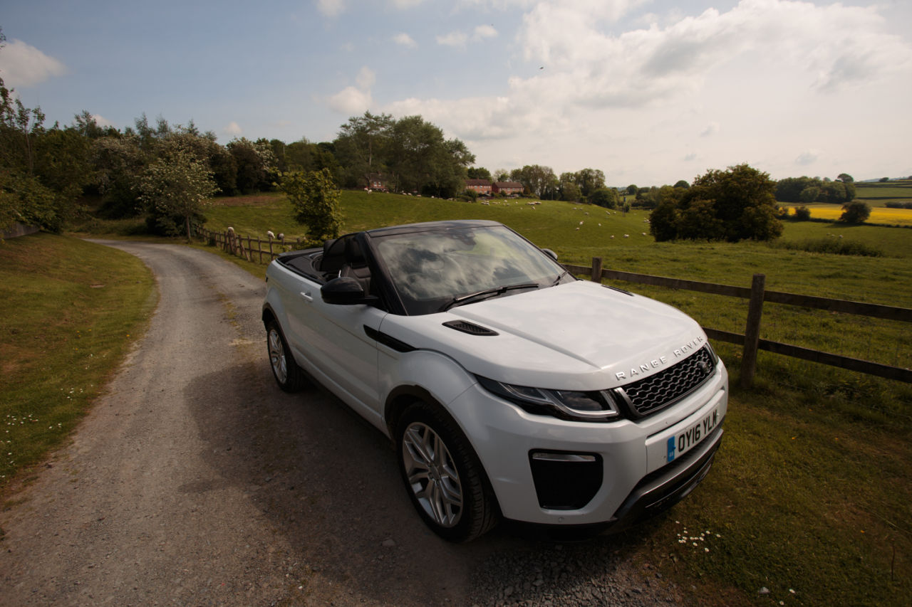 Range Rover’s Evoque Convertible makes top-down, luxury off-roading ...