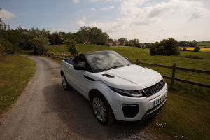 Range Rover’s Evoque Convertible makes top-down, luxury off-roading ...