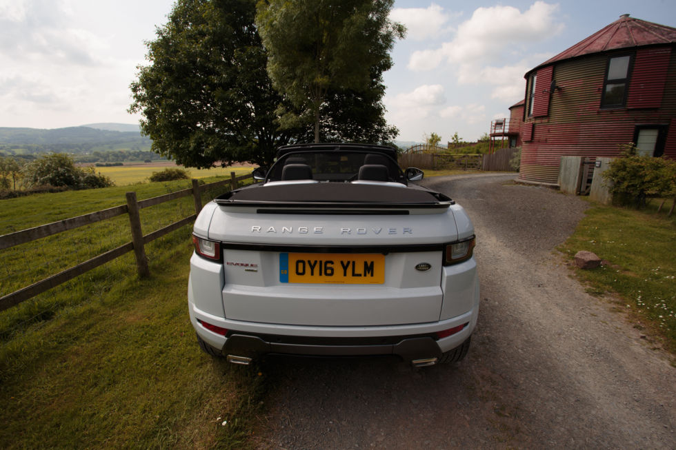 Range Rover’s Evoque Convertible makes top-down, luxury off-roading ...