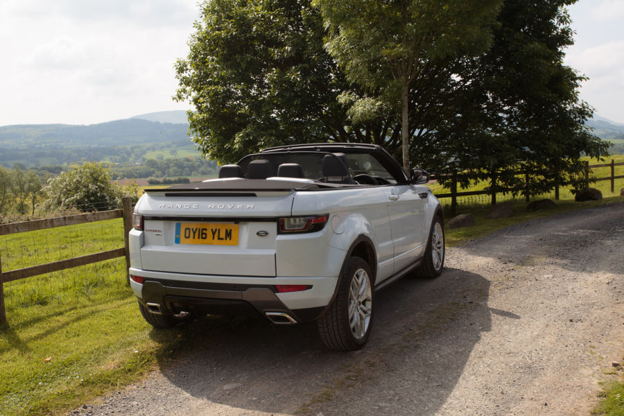 Range Rover’s Evoque Convertible makes top-down, luxury off-roading ...