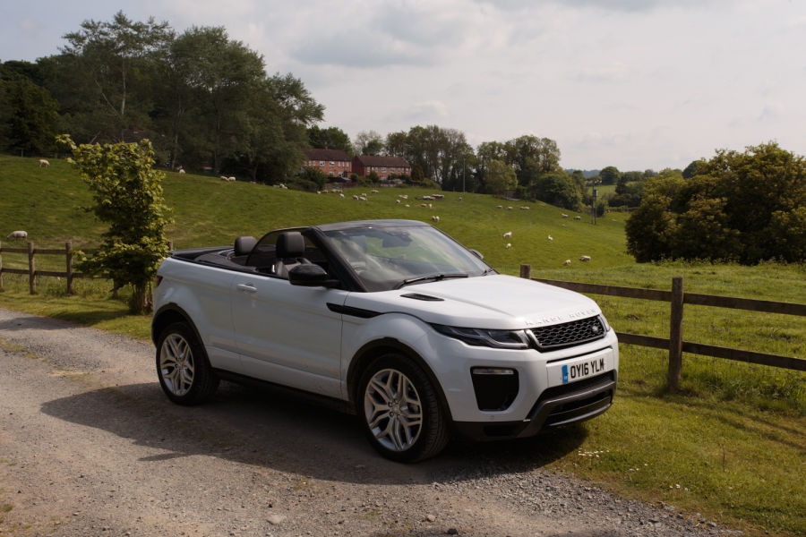 Range Rover’s Evoque Convertible makes top-down, luxury off-roading ...