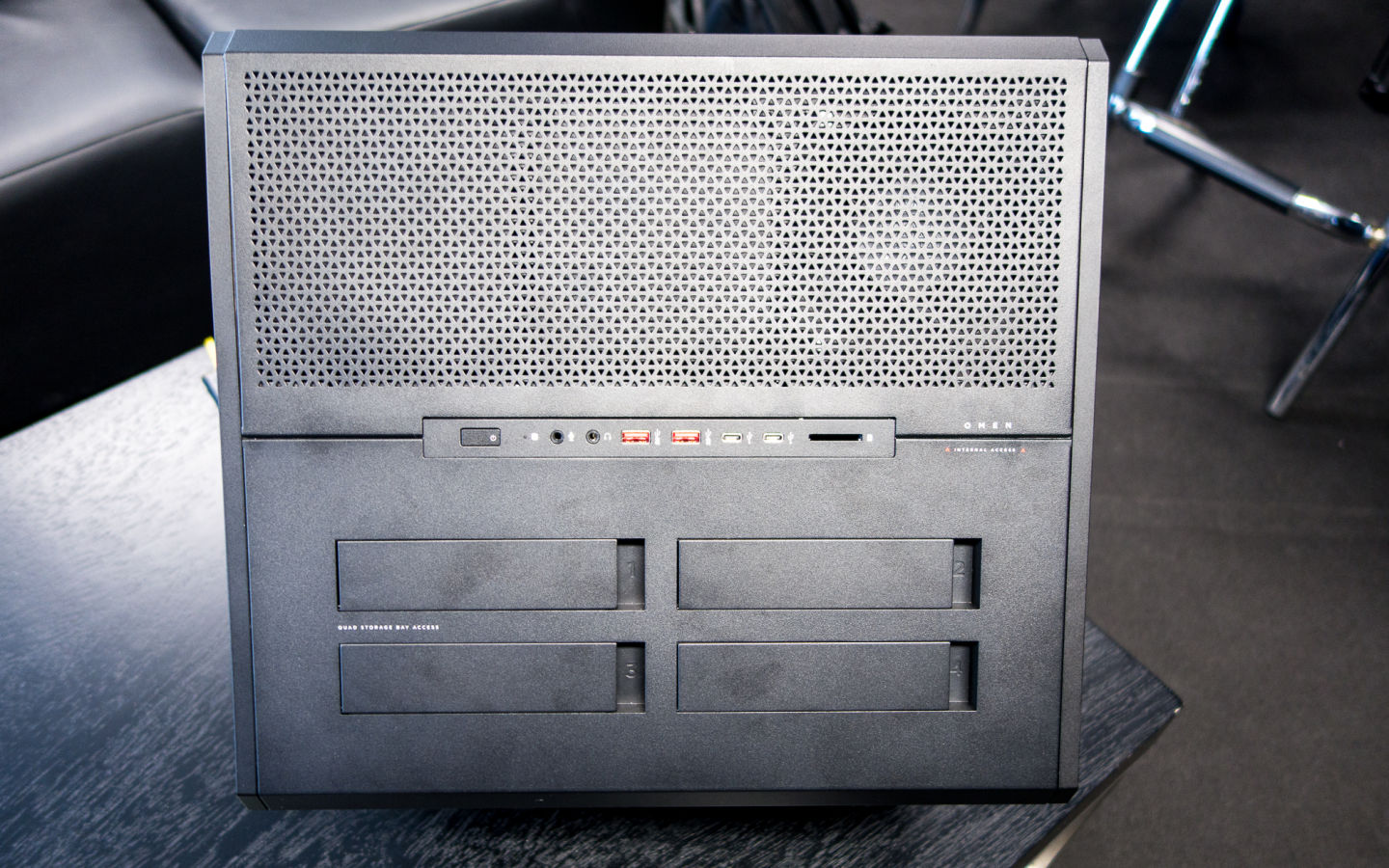 HP’s new Omen X gaming PC is a tilted homage to the NeXTcube - Ars Technica