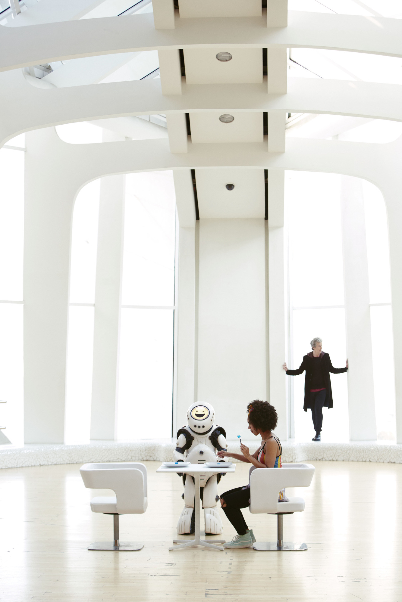 Doctor Who review: Bill and the Timelord must grin and bear it in Smile ...