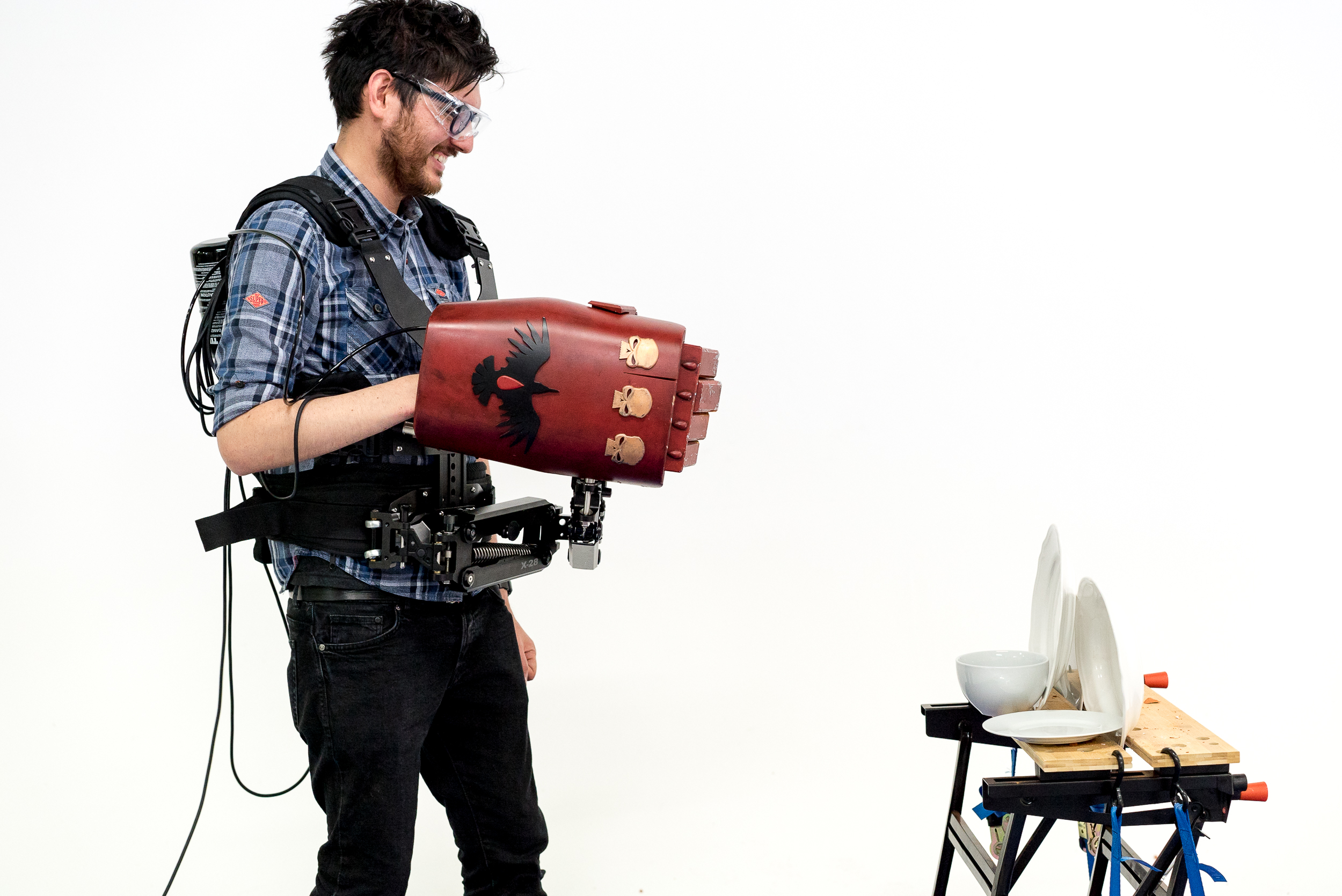 Sega built a real Warhammer 40K Power Fist, then let me smash things ...