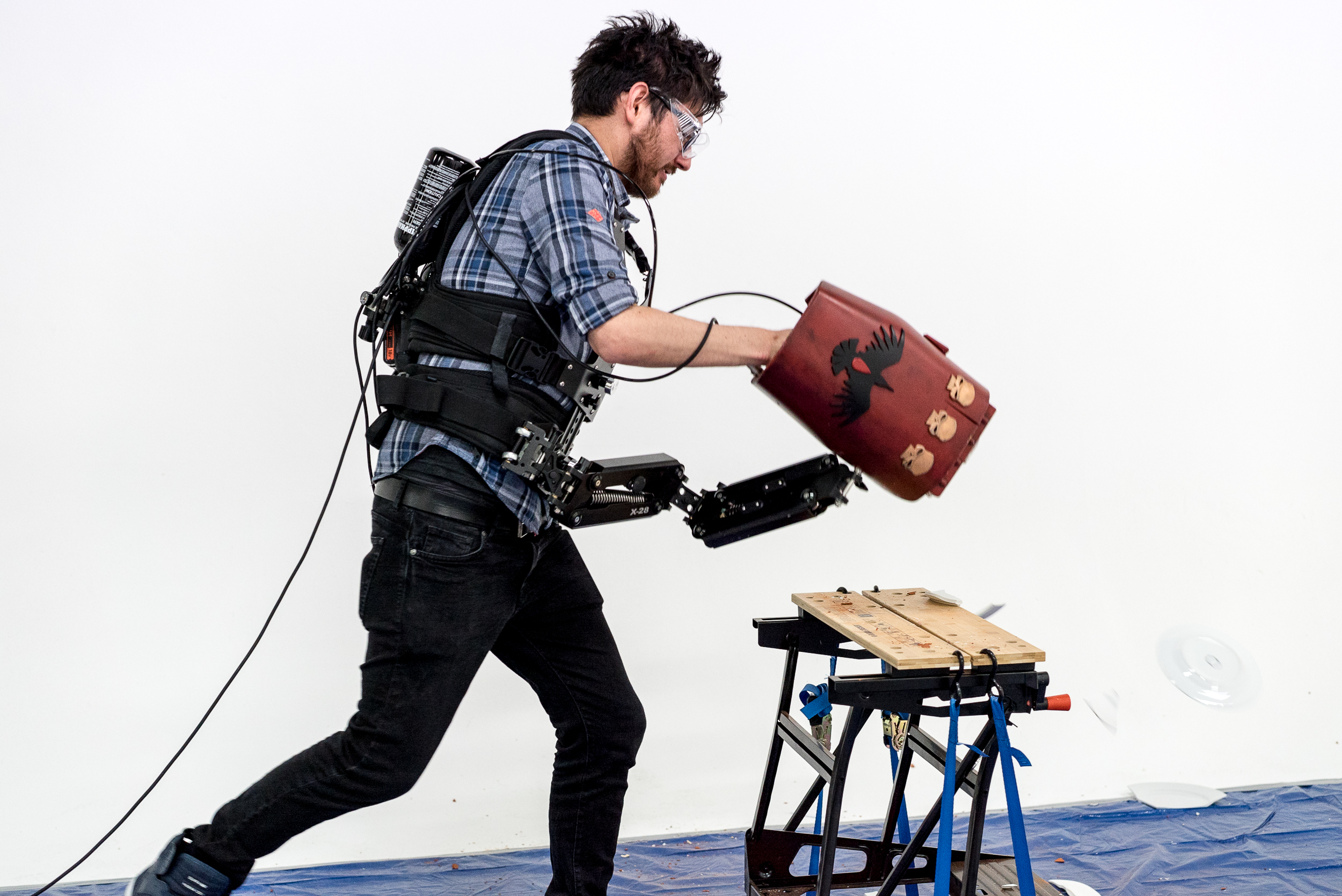 Sega built a real Warhammer 40K Power Fist, then let me smash things ...