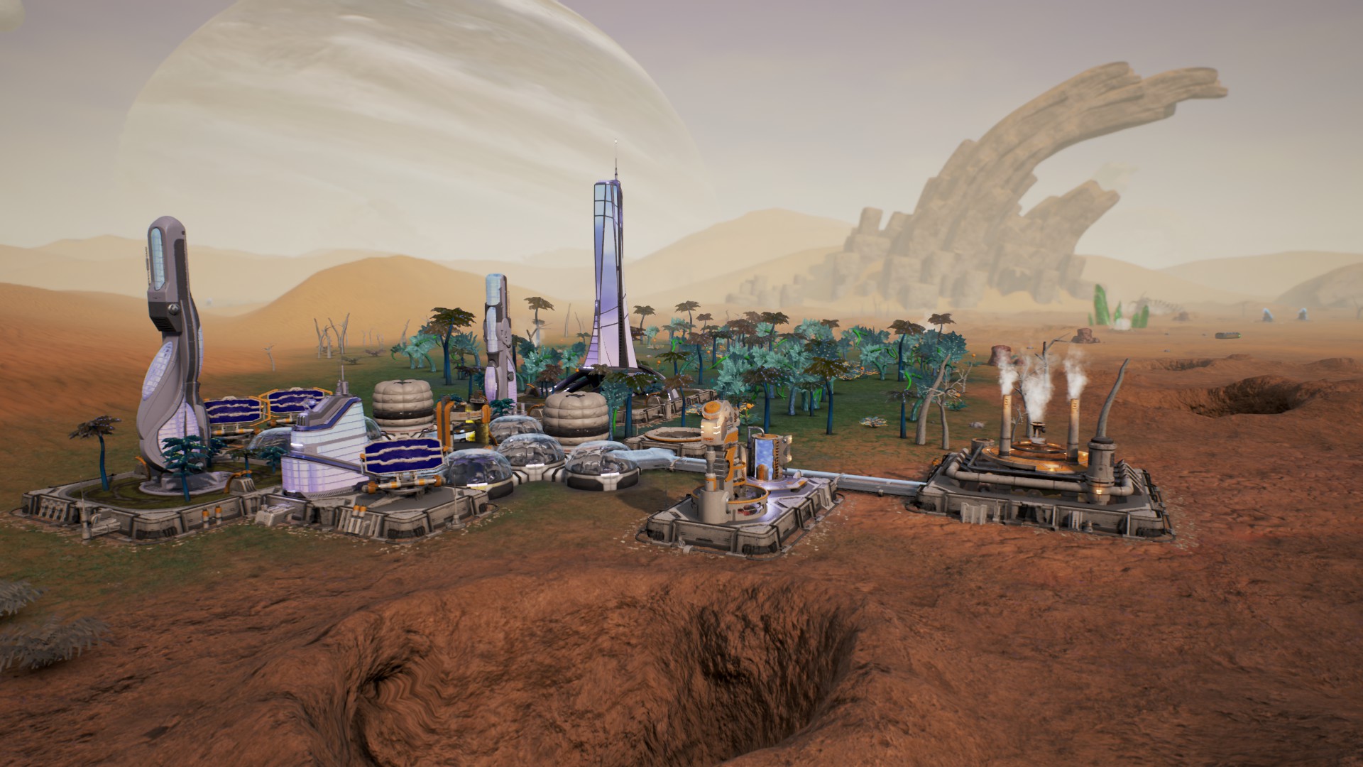Sand worms and lightning: Aven Colony takes city-building to exoplanets ...