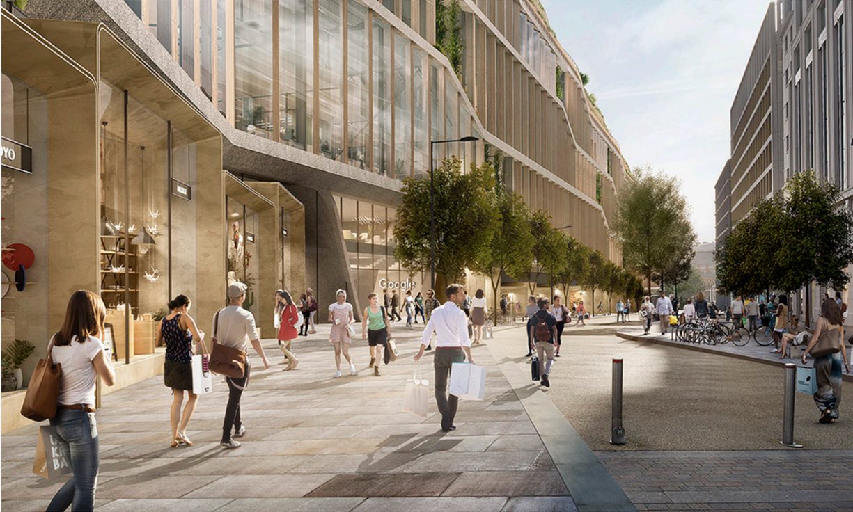 Google unveils huge new London HQ landscraper next to Kings Cross - Ars ...