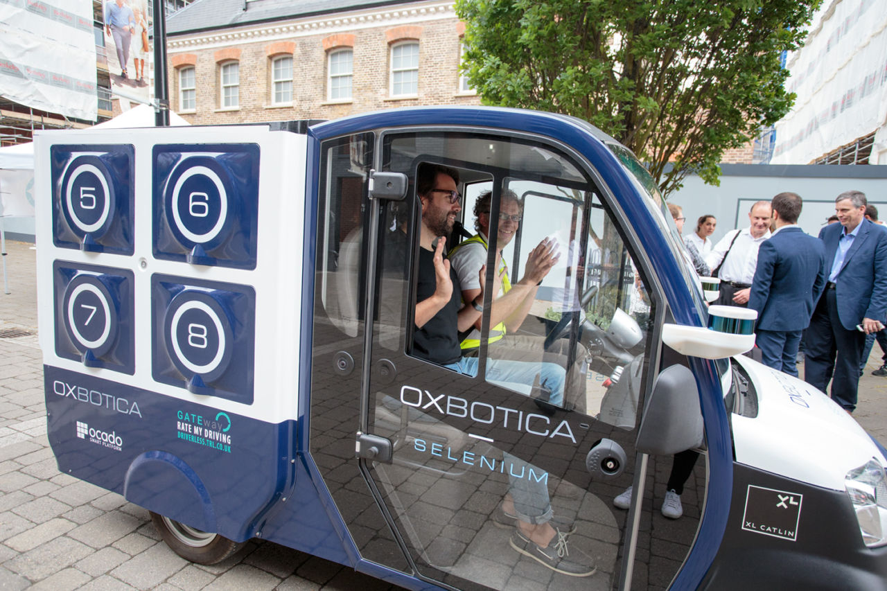 The first self-driving grocery delivery van - Ars Technica